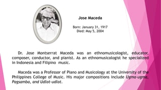 Composers of new music | PPTX