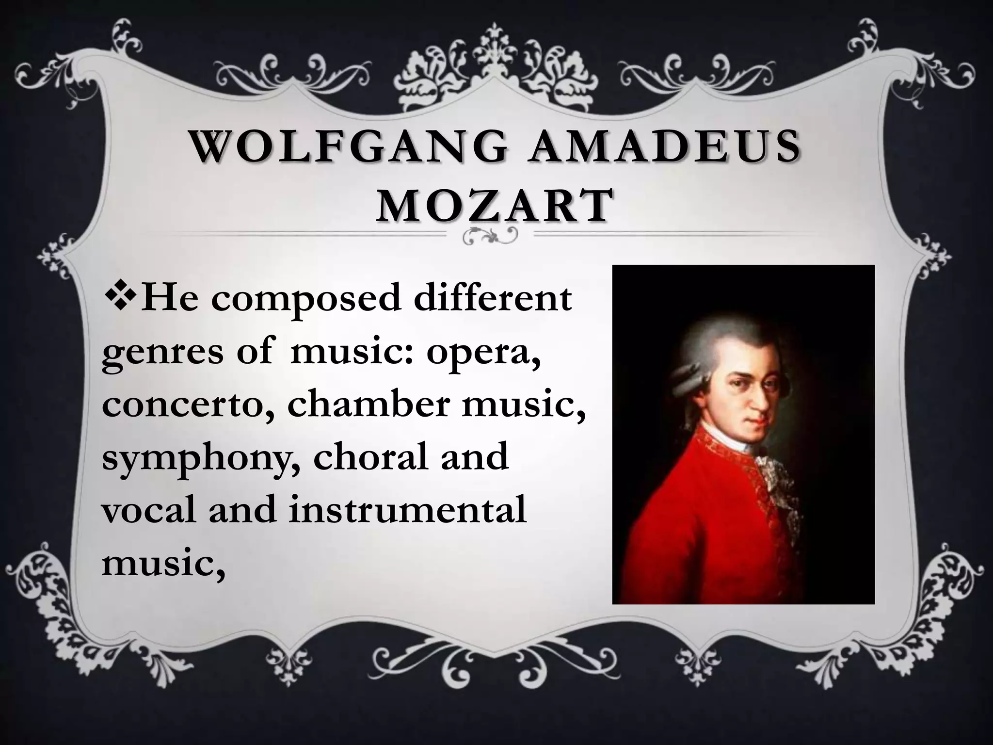 Composers of the classical period | PPTX