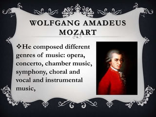 Composers of the classical period | PPT | Free Download