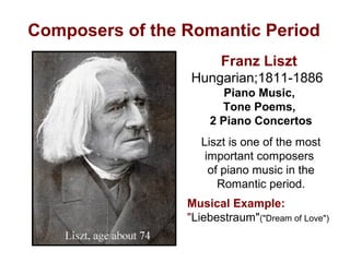 Composers of the Romantic Period | PPT