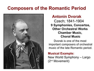 Composers of the Romantic Period | PPT