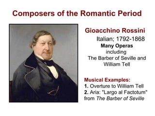 Composers of the Romantic Period | PPT