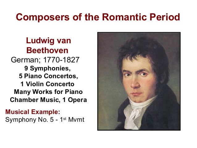Composers of the Romantic Period