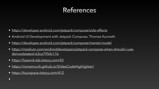 Side Effect in Compose (Android Jetpack) | PDF