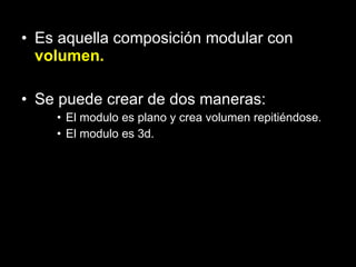 ComposicióN Modular 3d | PPT