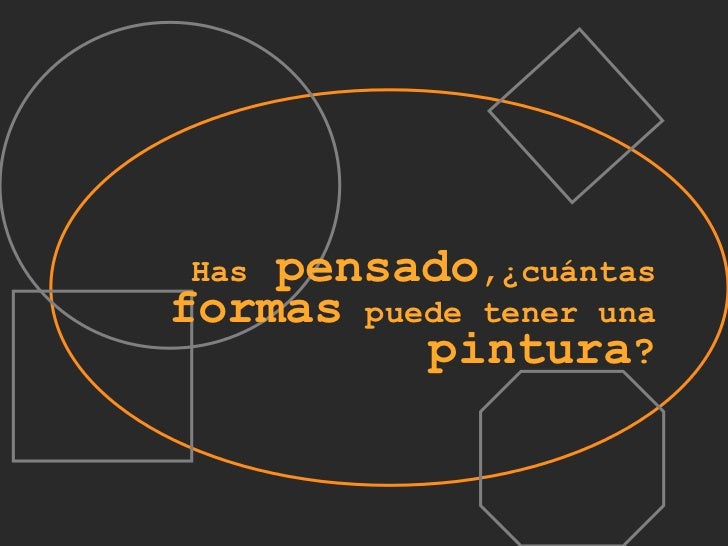 Arte Plástica: Formato