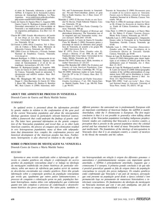Composicion étnica de venezuela. | PDF