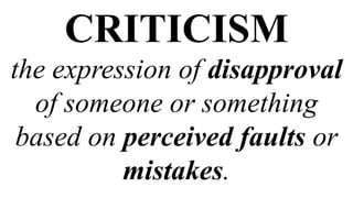 Composing an Independent Critique G10 PPT | PPTX