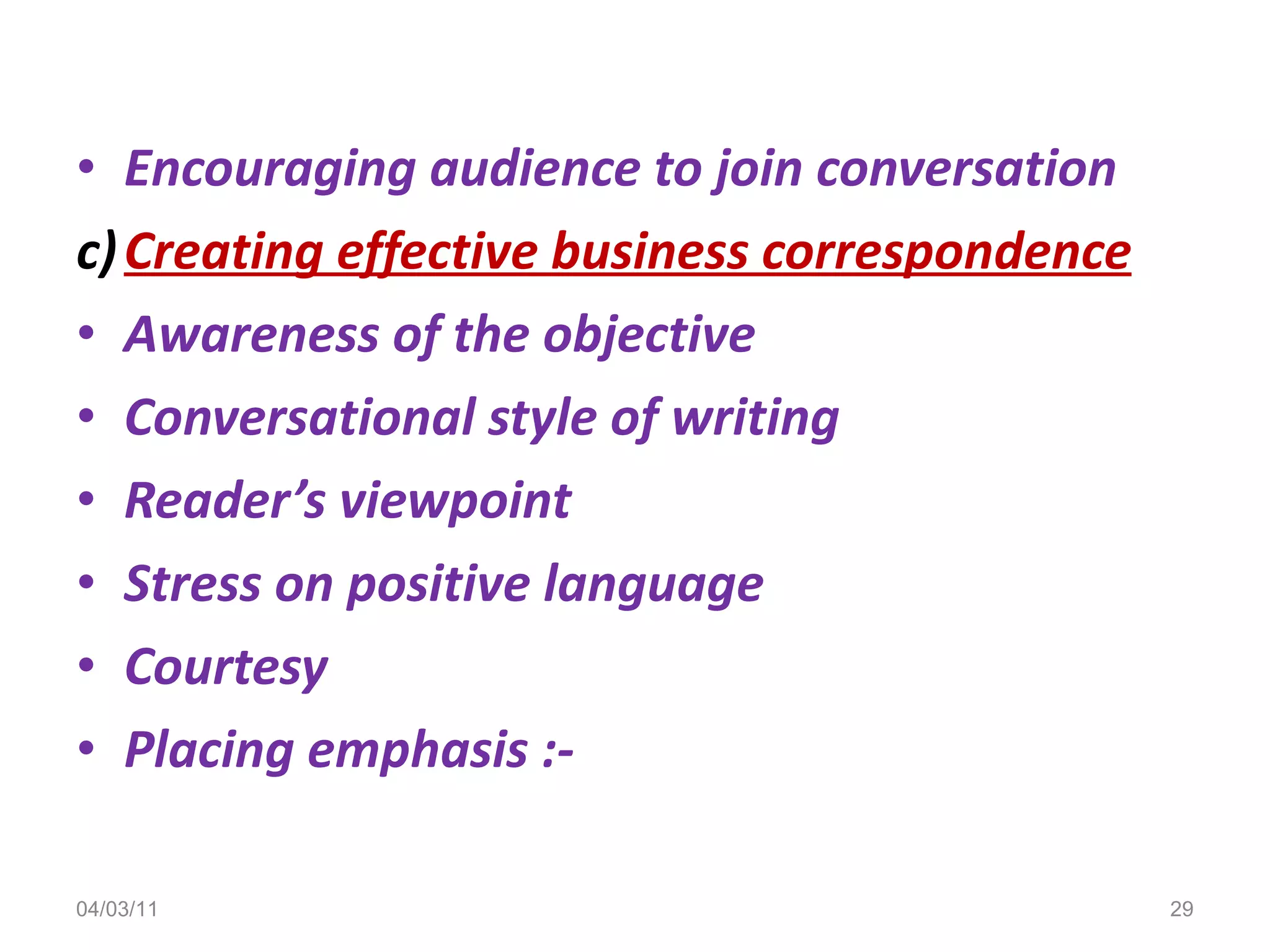 Composing business messages ppt | PPT