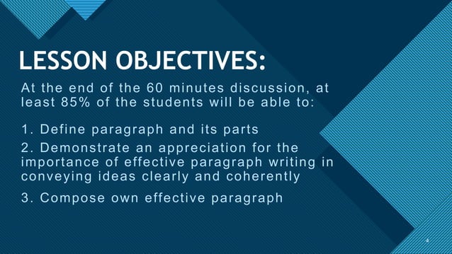 COMPOSING EFFECTIVE PARAGRAPH PPT.pptx | Education