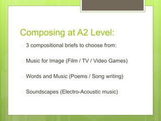 Composing Music | PPT