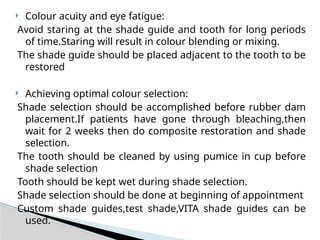 composite restoration composition,shade matching.pptx