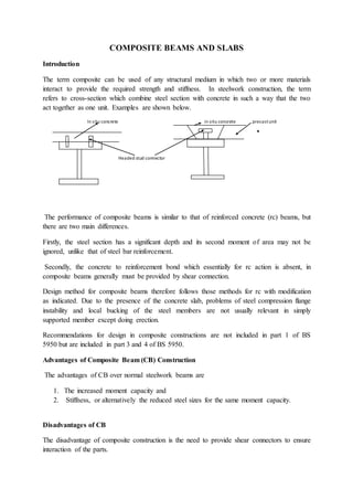 Composite beams-and-slabs1 | PDF