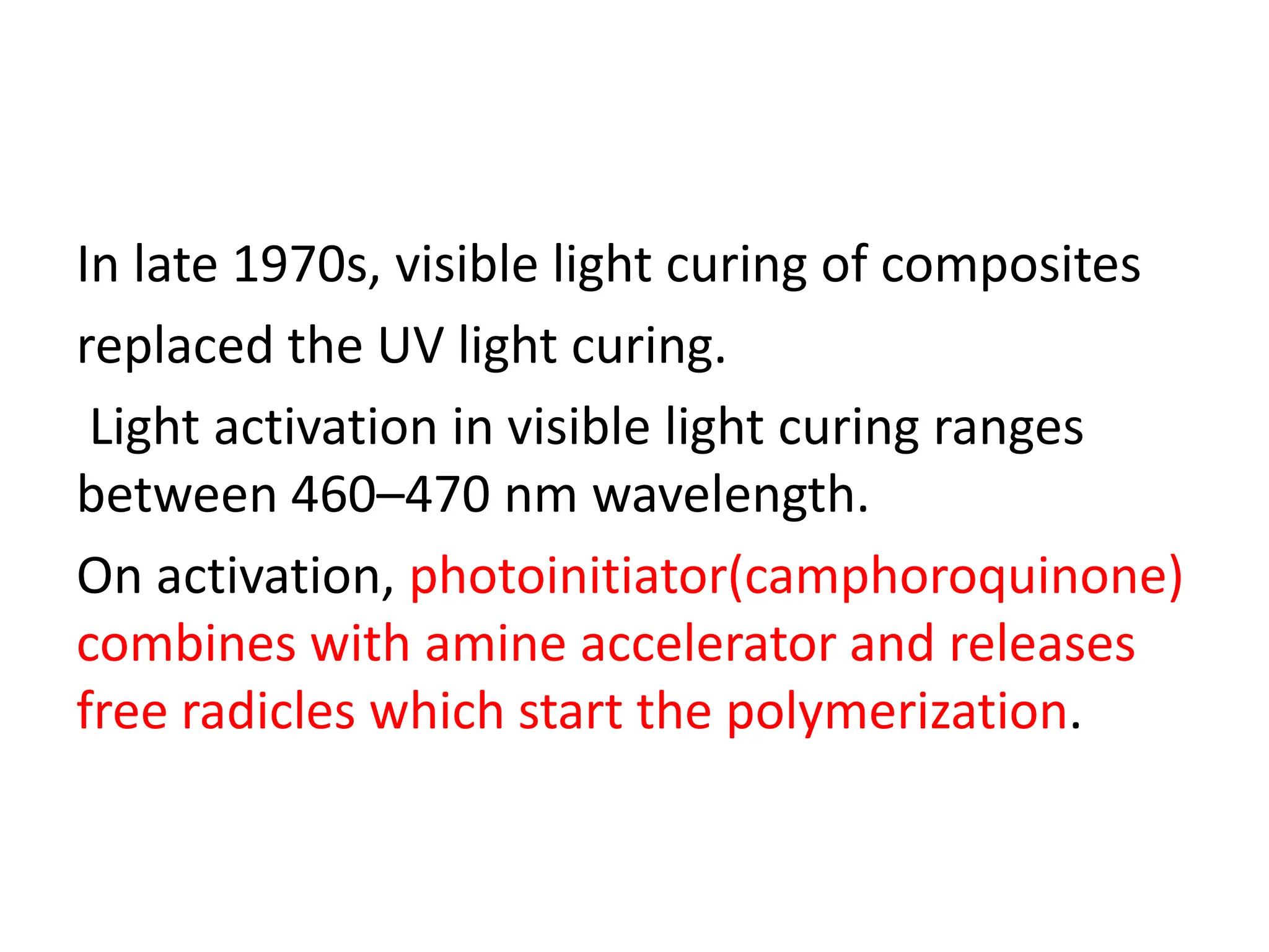 Composites-The art of light curing and their devices | PPTX