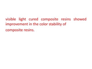 Composites-The art of light curing and their devices | PPTX