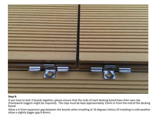 Composite decking-installation-guide | PDF