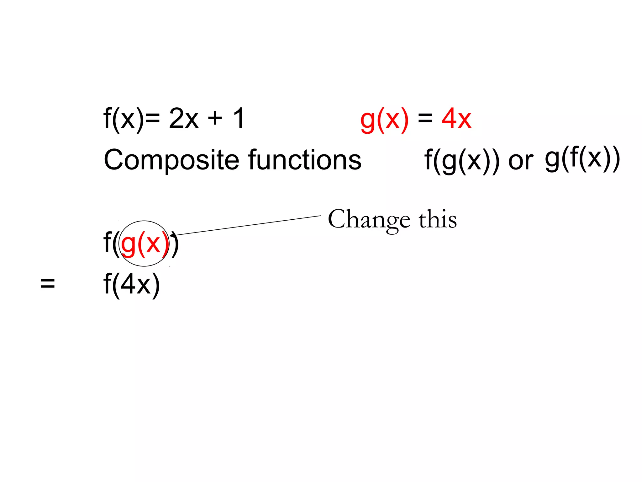 Composite functions | PPT