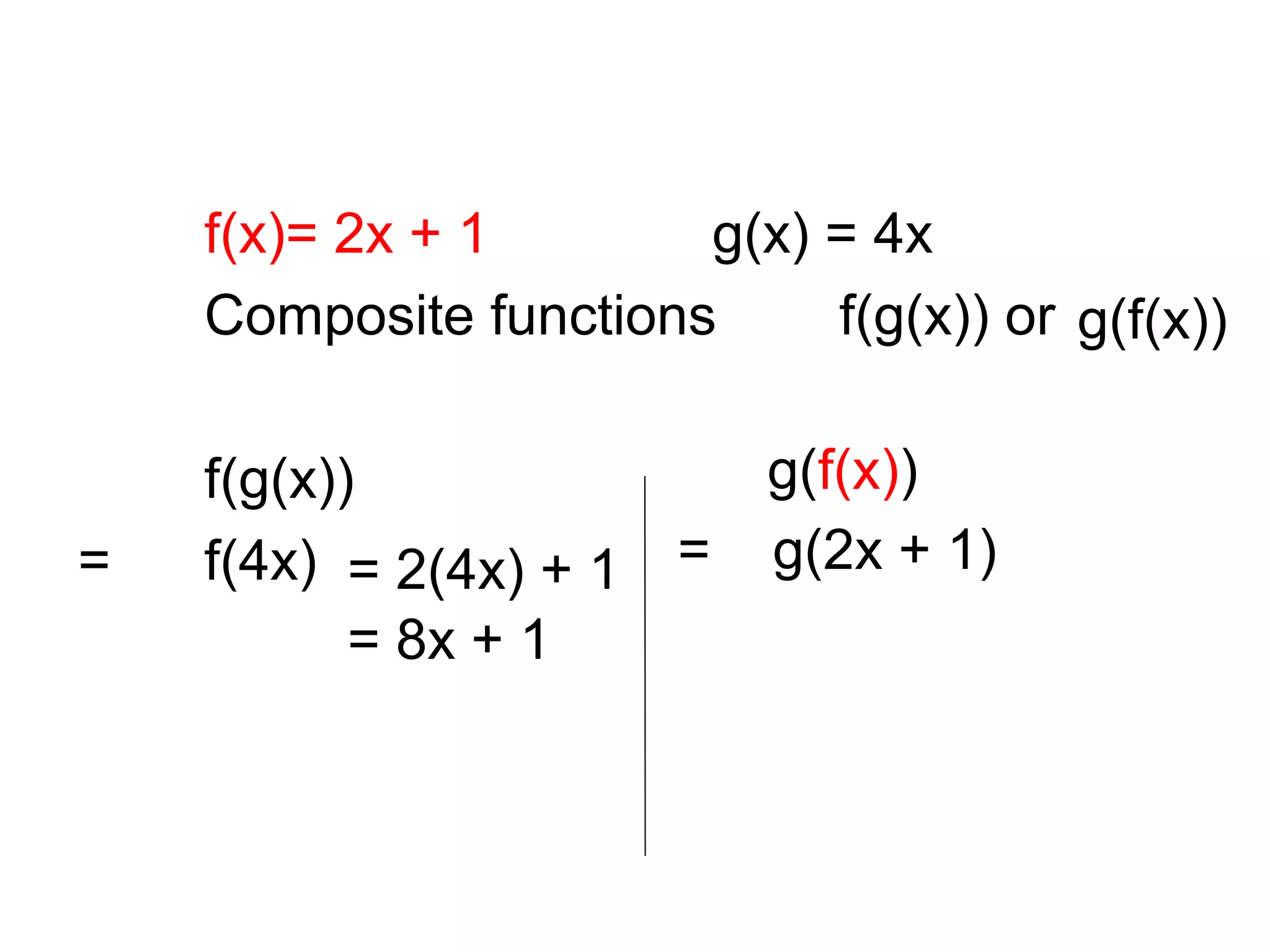 Composite functions | PPT