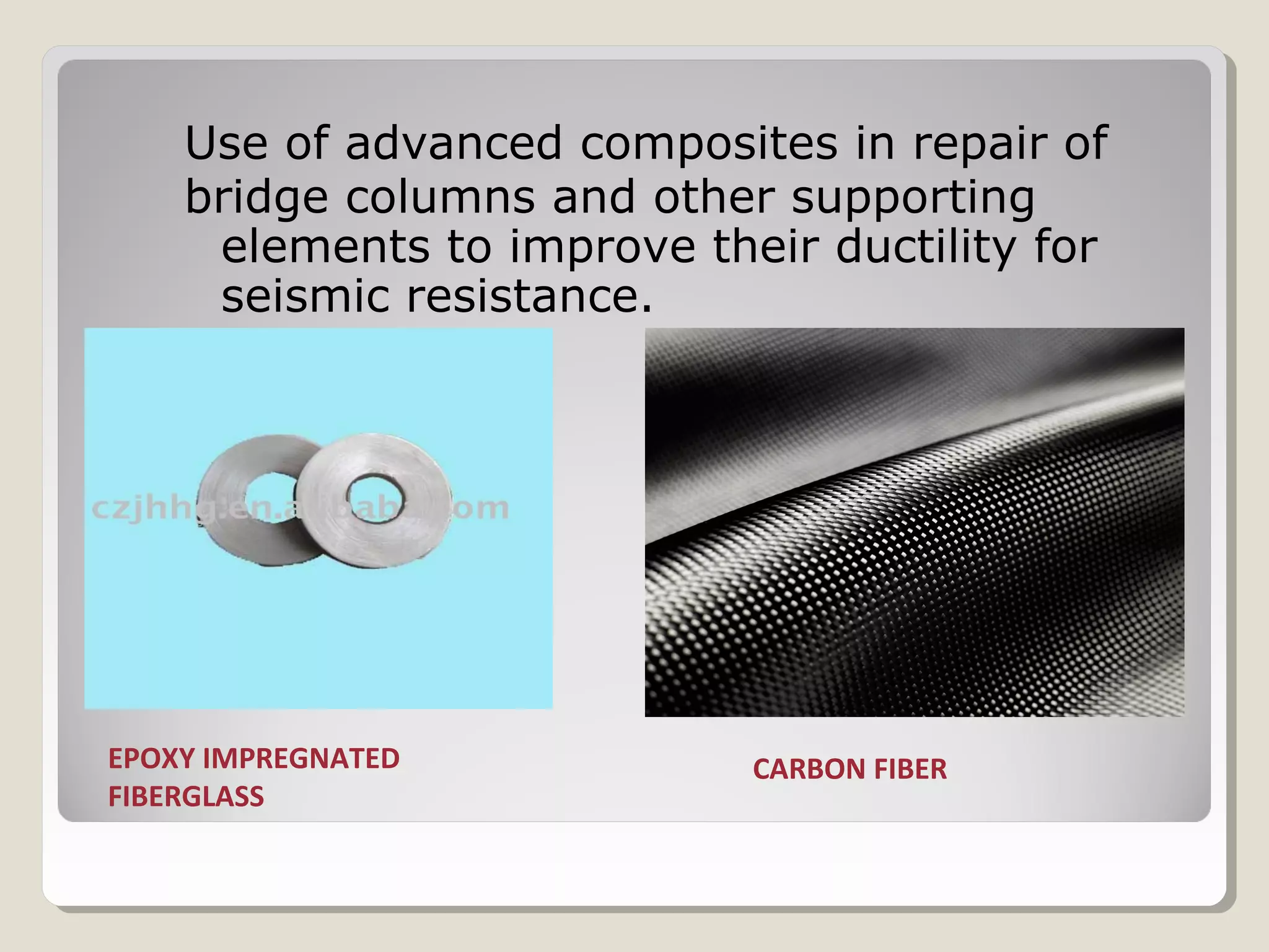 Composite materials for bridge construction | PPT