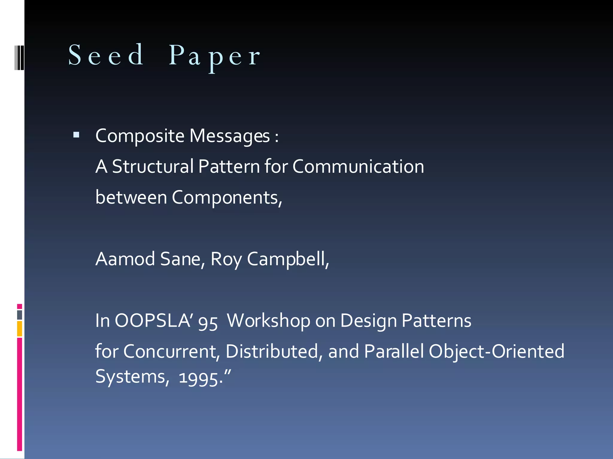 Composite Message Pattern | PPT