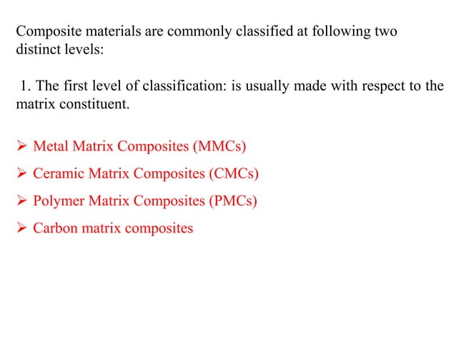 COMPOSITE Materials KTU 2019 Scheme-MODULE 1.pptx | Chemistry | Science