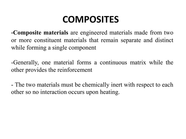 COMPOSITE Materials KTU 2019 Scheme-MODULE 1.pptx | Chemistry | Science