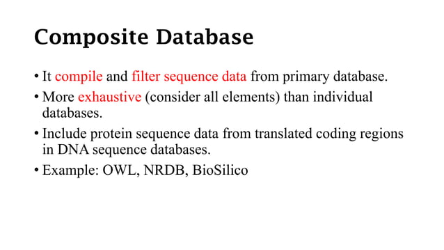 Composite and Specialized databases | PDF | Databases | Computer ...