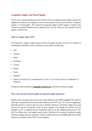 Composite and Mixed supply - Time of supply.pdf