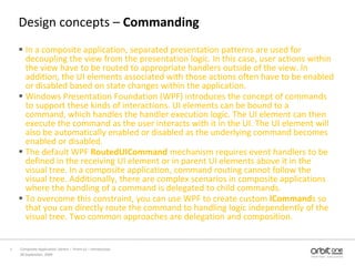 Composite Application Library, Prism v2 | PPT