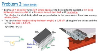 composite beam problems.pdf