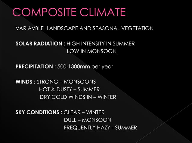 Composite climate of India | PDF | Interior Decorating | Home & Garden