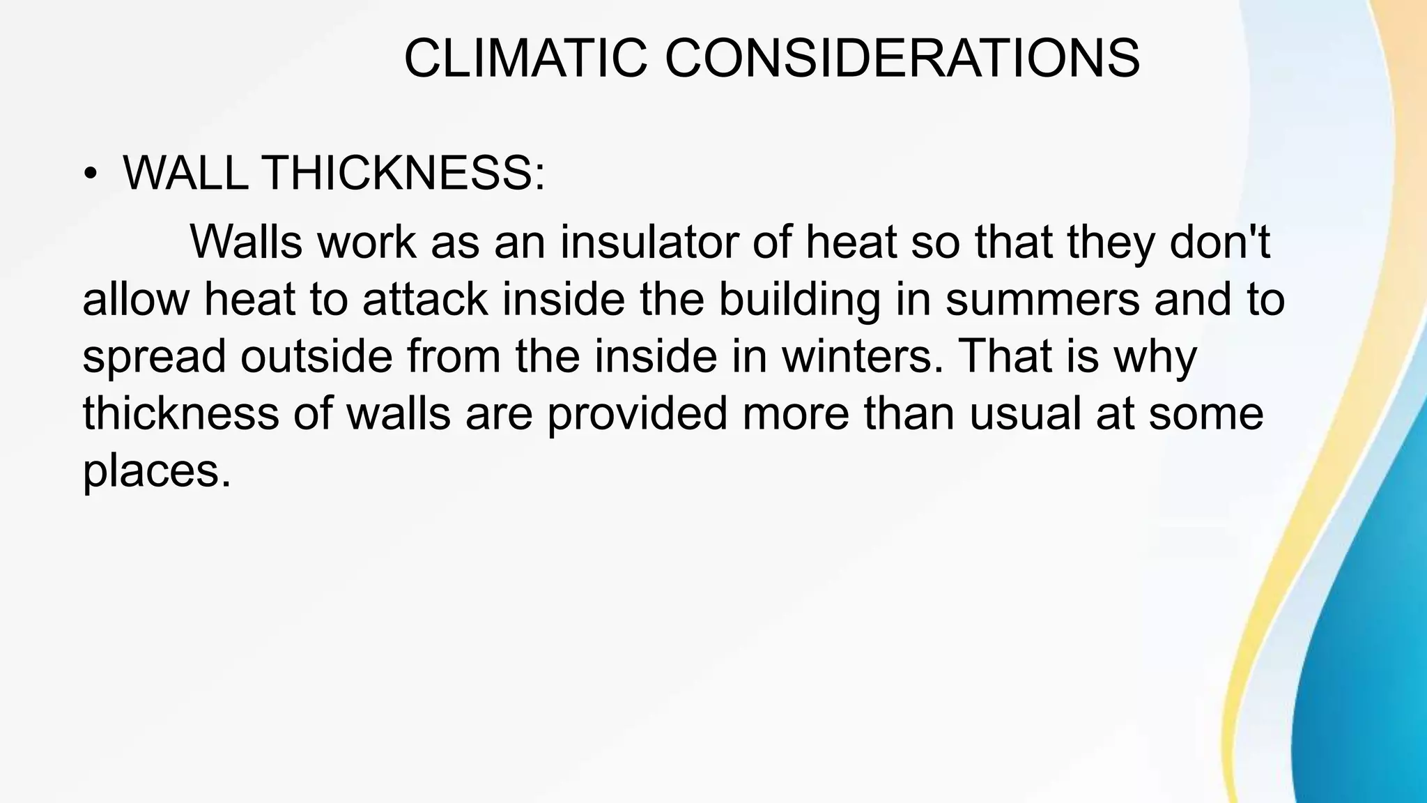 Architectural features of composite climate in India | PPTX