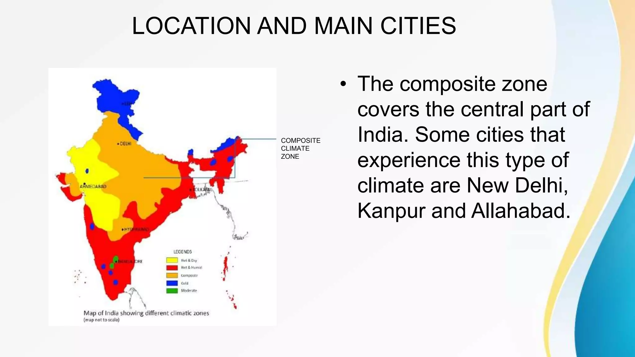 Architectural features of composite climate in India | PPTX
