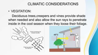 Architectural features of composite climate in India | PPTX