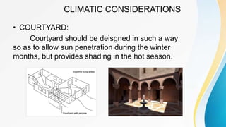 Architectural features of composite climate in India | PPTX