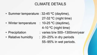 Architectural features of composite climate in India | PPTX