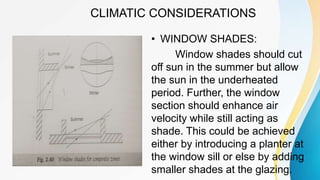 Architectural features of composite climate in India | PPTX
