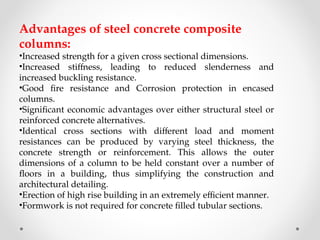 COMPOSITE COLUMN IN STEEL CONCRETE COMPOSITES.ppt