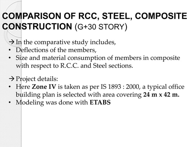 Composite construction or Composite Structure/Frame | PPTX