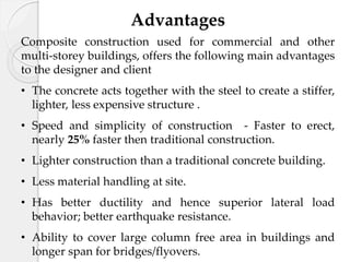 Composite construction or Composite Structure/Frame | PPTX
