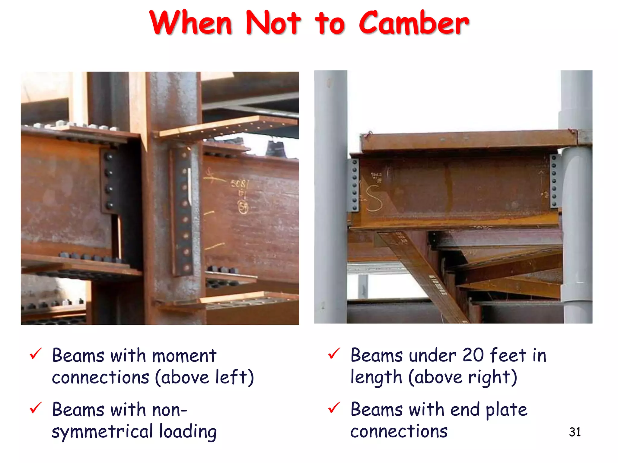 Composite construction and cambering | PDF