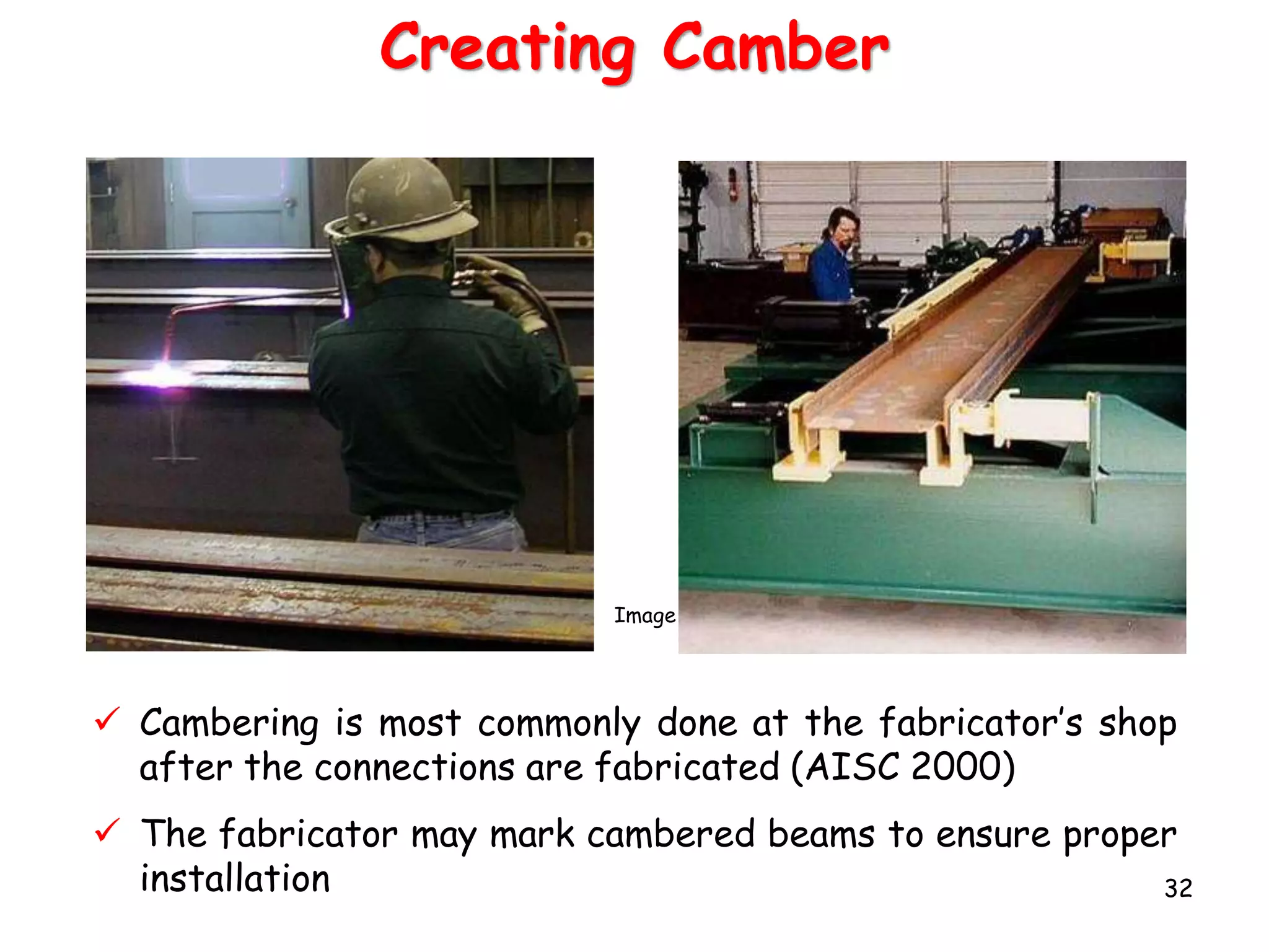 Composite construction and cambering | PDF
