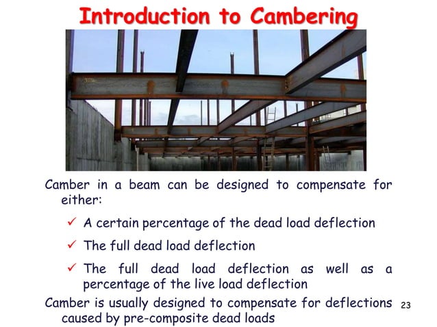 Composite construction and cambering | PDF