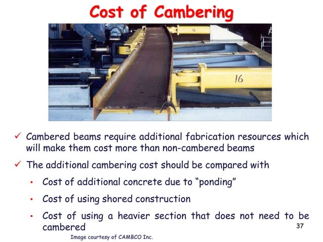Composite construction and cambering | PDF