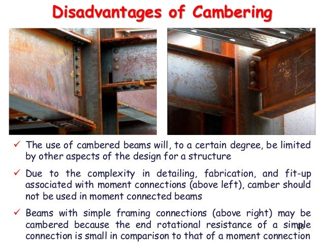 Composite construction and cambering