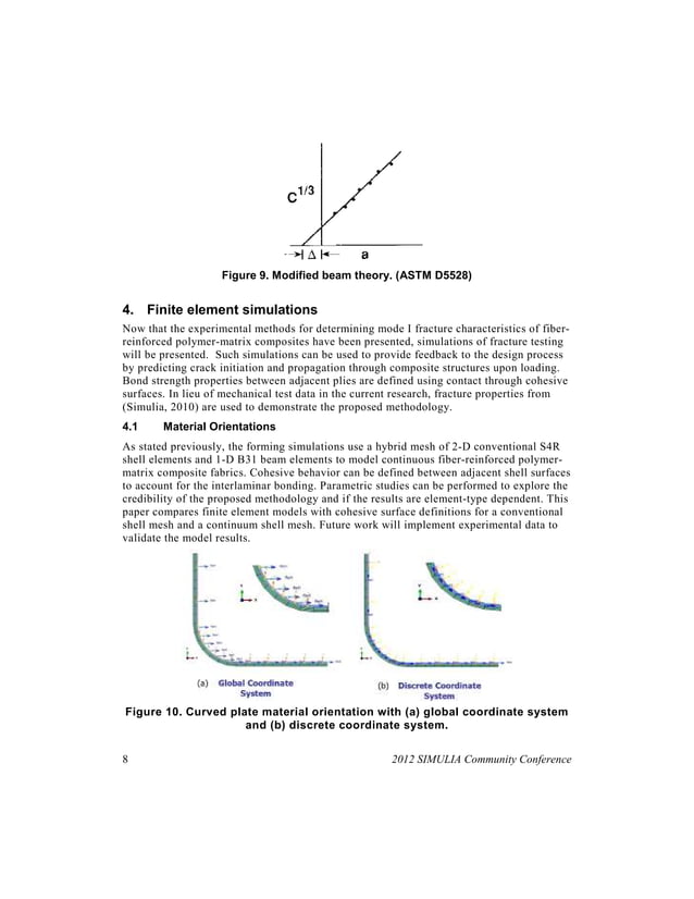 Using Abaqus to Model Delamination in Fiber- Reinforced Composite Materials | PDF