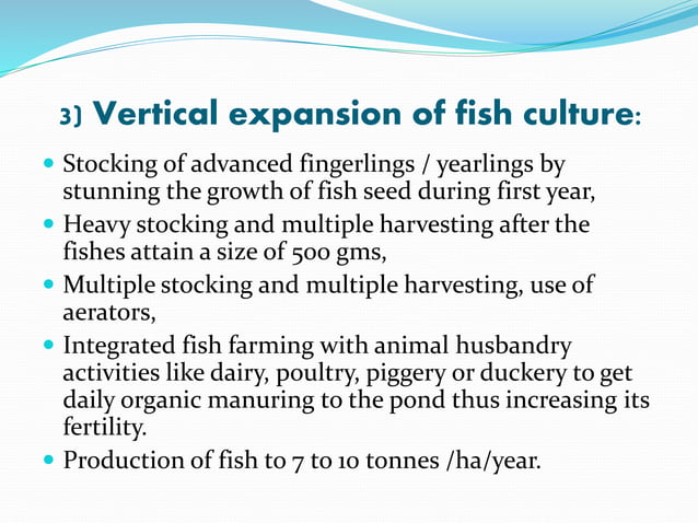 Composite fish culture | PPTX | Agriculture | Industries