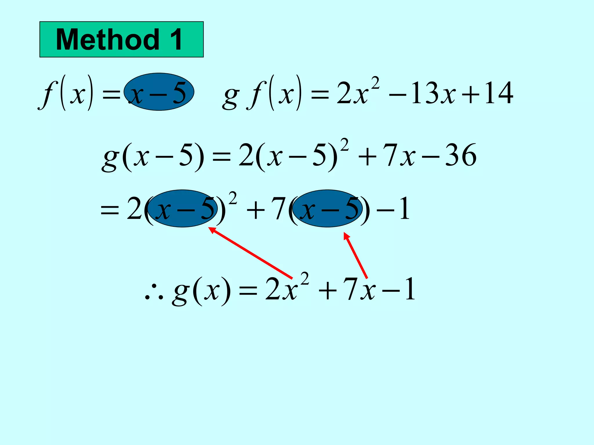 Composite Functions Ppt