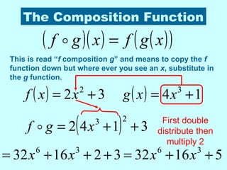 Composite functions | PPT