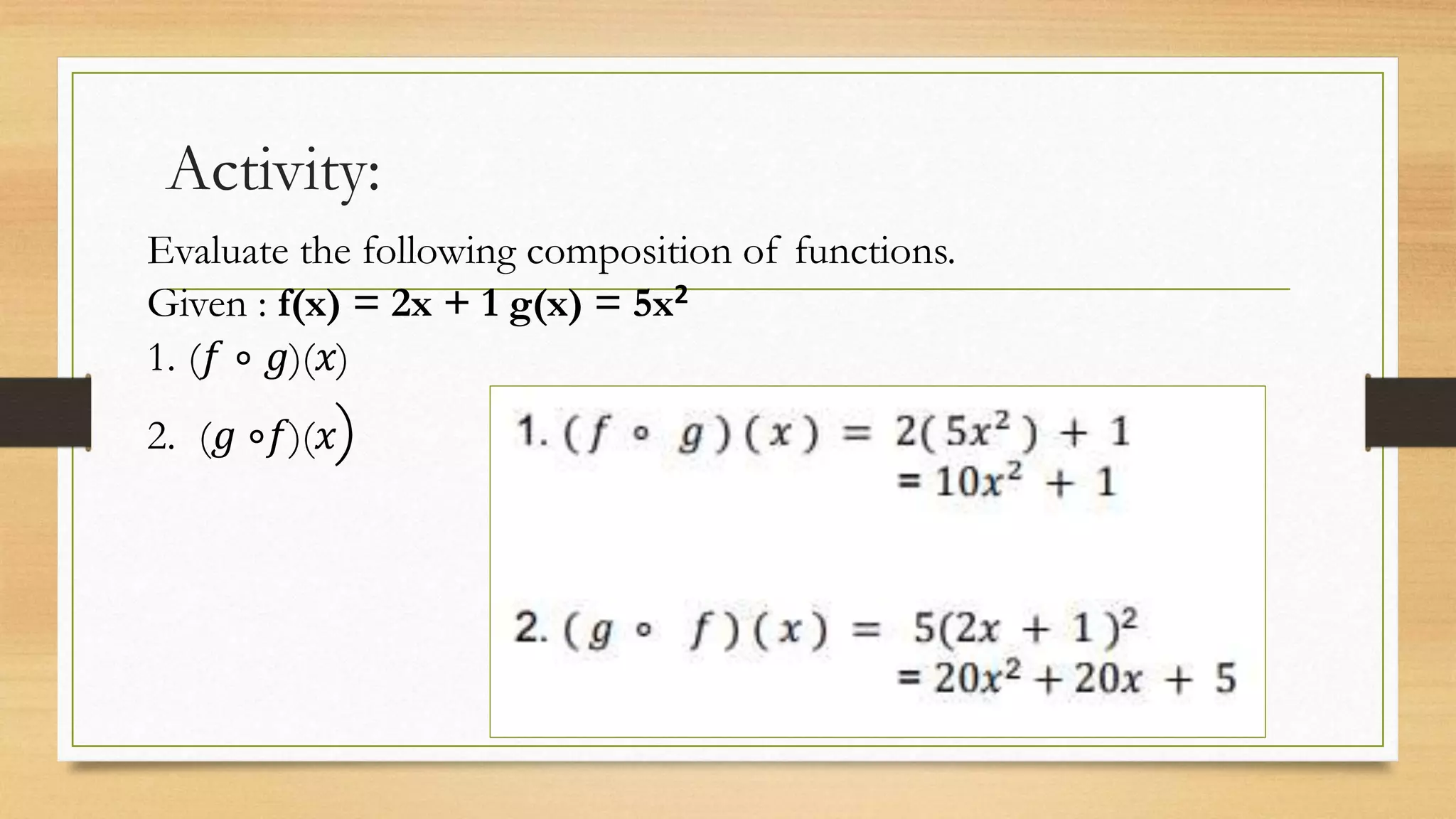 Composite Functions Pptx